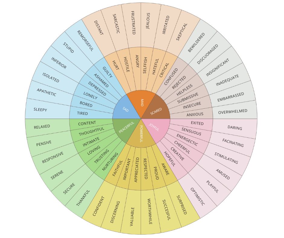 Improving your emotional vocabulary: How the Feelings Wheel Can Help ...